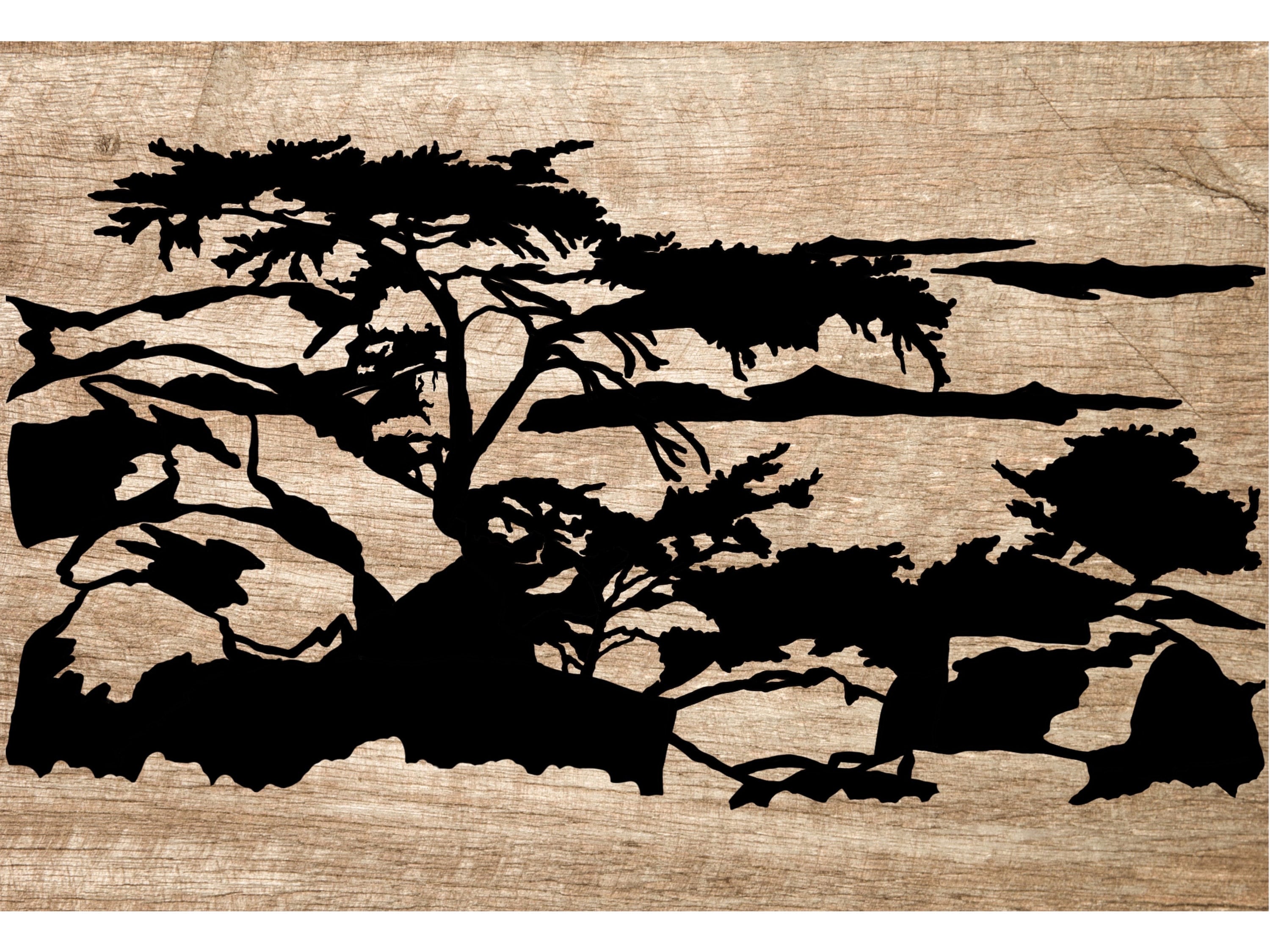 Cheaha Mountain Alabama Digital File | PNG | SVG | DXF - Etsy