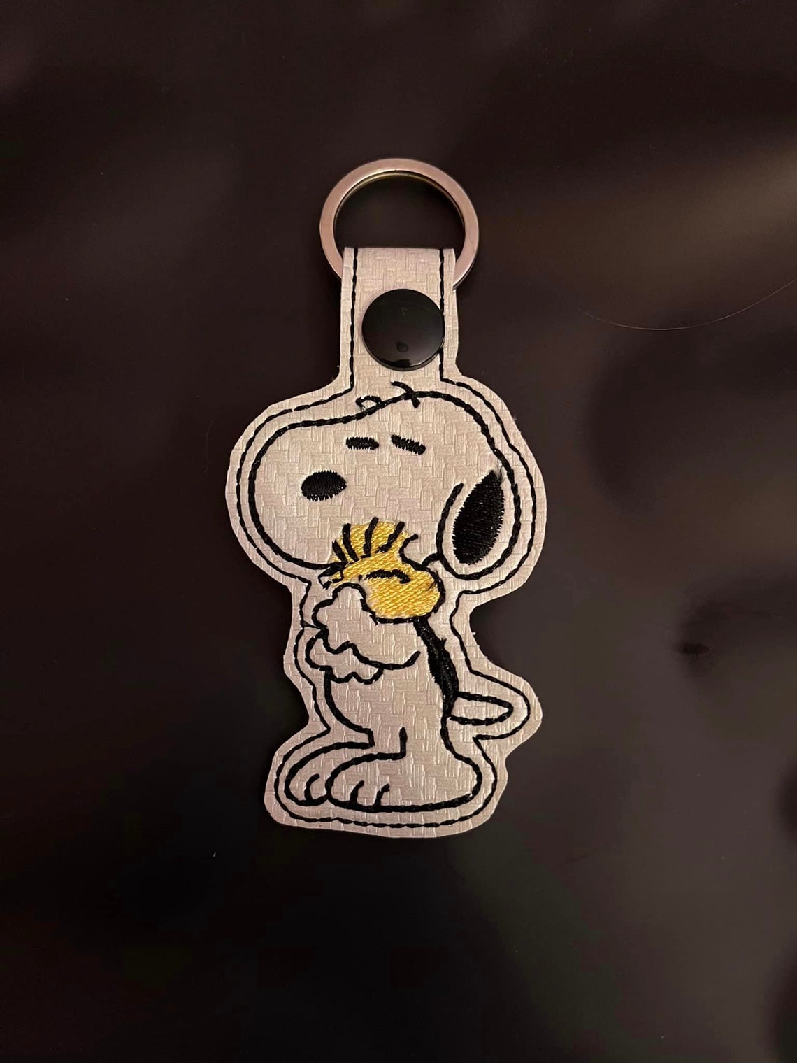 Snoopy Keychain - Etsy