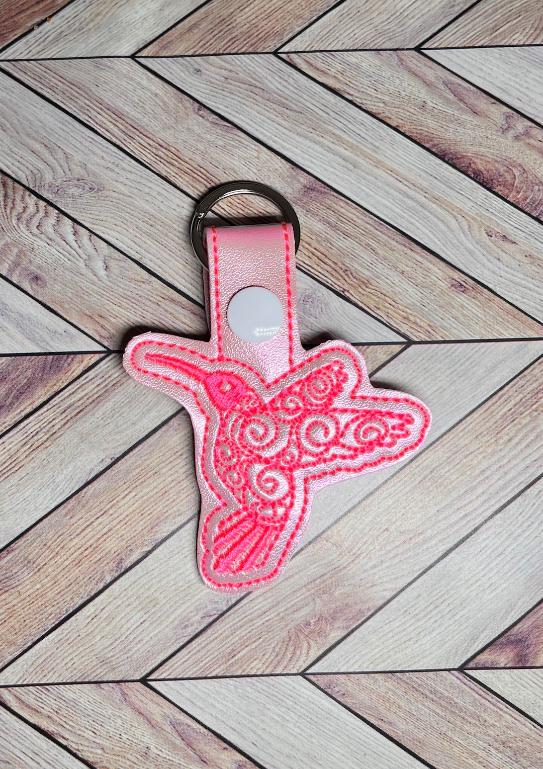 Hummingbird Keychain - Etsy