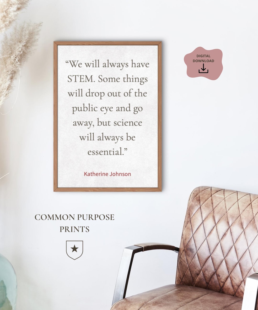 Katherine Johnson Quote Digital Download – “science Will Always Be ...