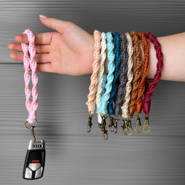 Braided Keychain - Etsy