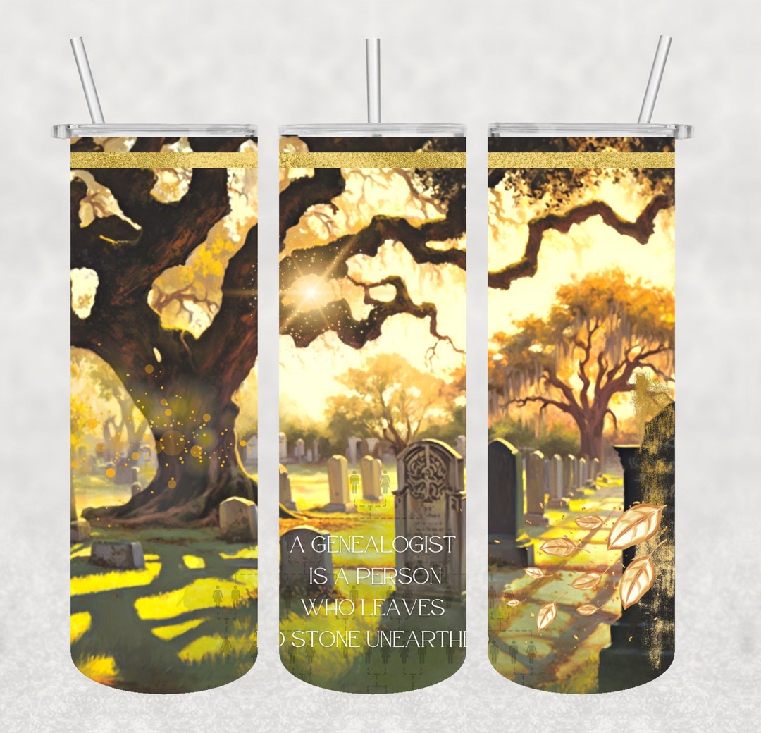 Genealogy, Ancestry, Family Tree, Tumbler Wrap, Sublimation Design, 20 ...