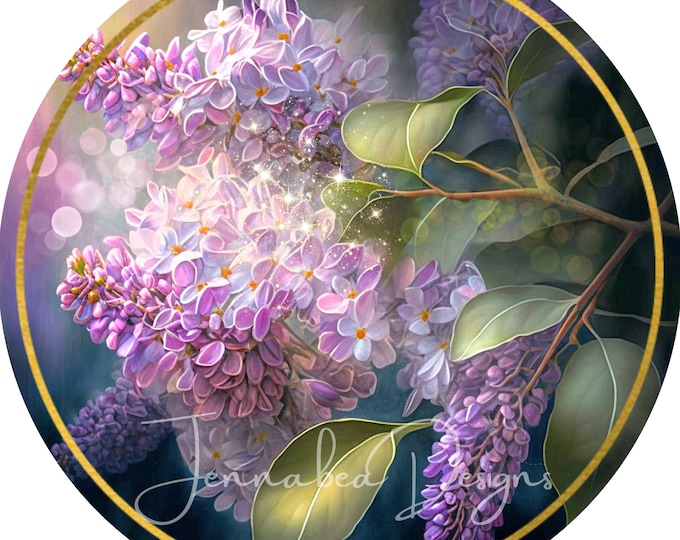 Lavender Roses in Purple Polka Dot Tea Cup on Saucer Wreath Sign ...