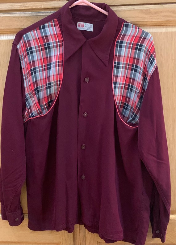 1950s Original Rockabilly Square Dance Shirt - Gem