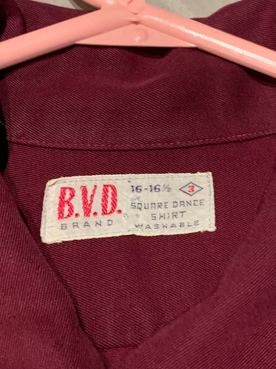 1950s Original Rockabilly Square Dance Shirt - Gem