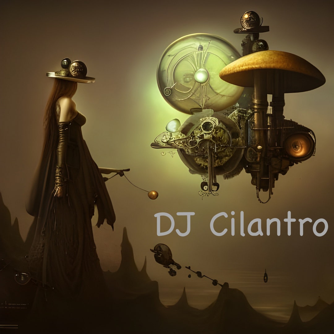 Steampunk Mushroom Downloadable Digital Print Surreal Art Trippy ...