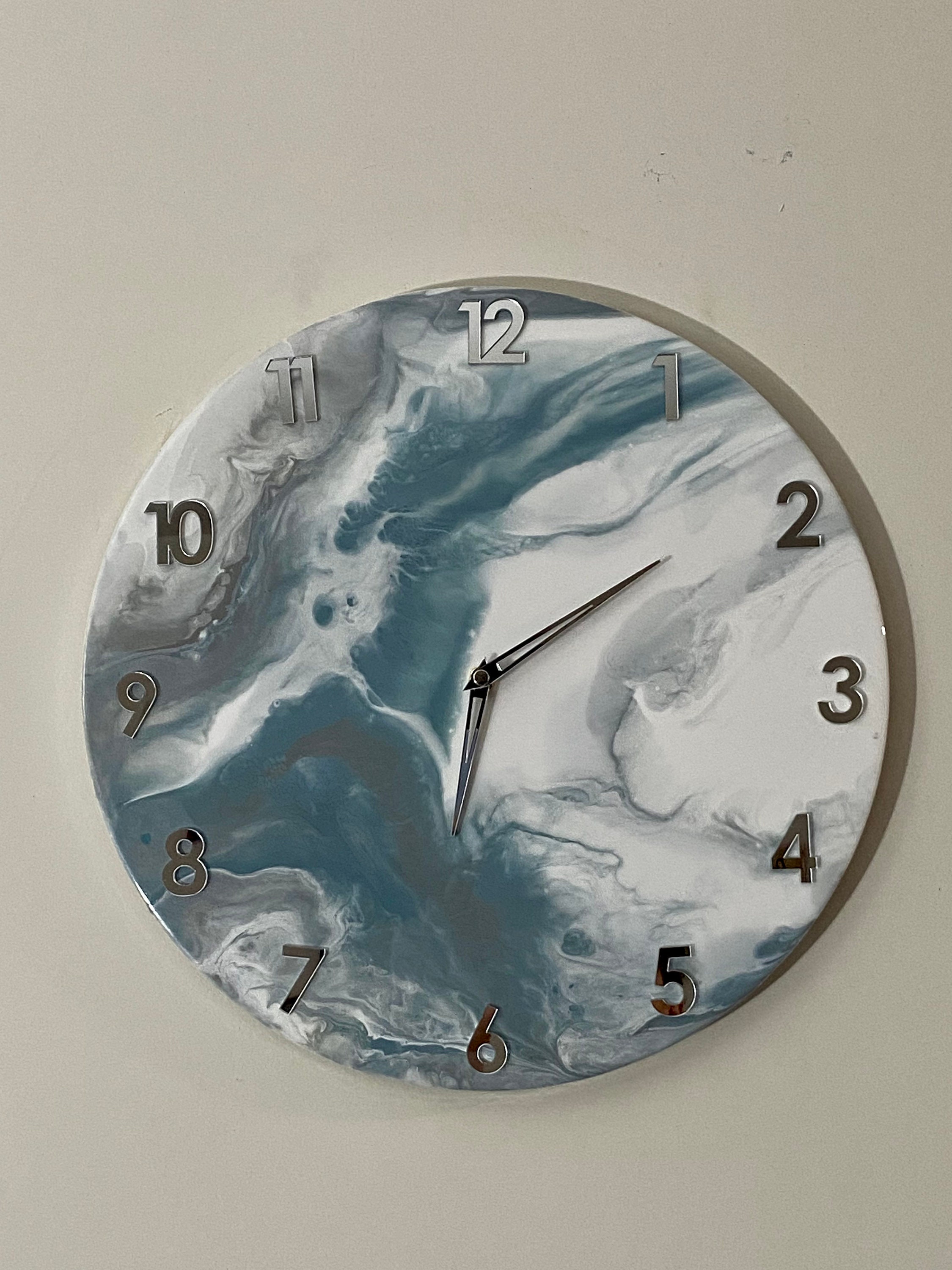 Epoxy Resin Clock - Etsy