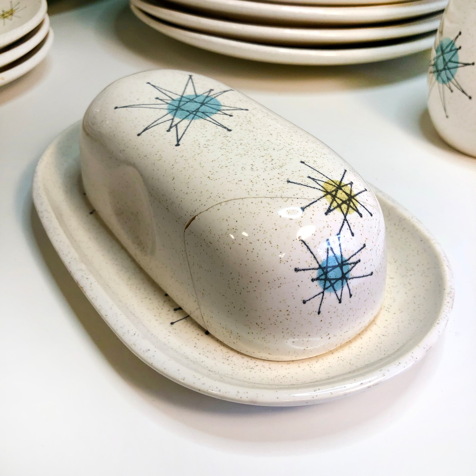 Vintage Franciscan Starburst Dinnerware 1950s Star Design MCM Mid ...