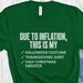 Funny Inflation Shirt, Inflation Recession T-shirt, Economic Holiday ...