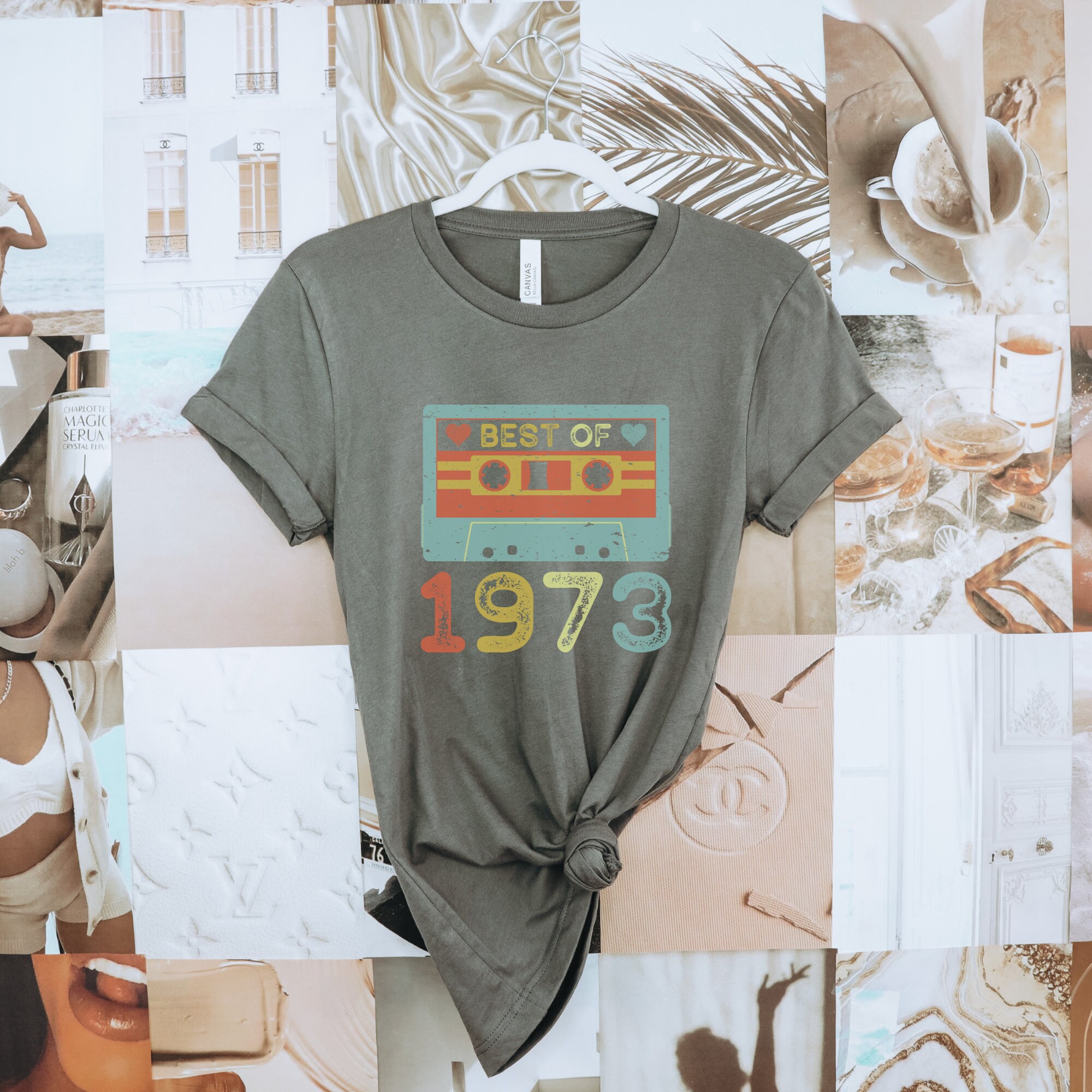 Best of 1973 Shirt, Birthday Tee, Retro 1973 Tee Shirt, Vintage Tee ...