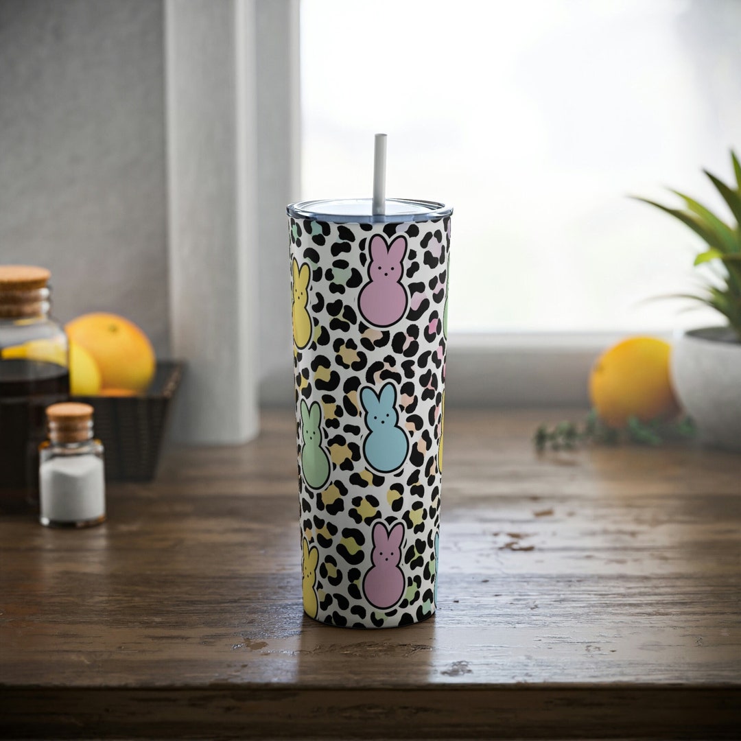 Easter Tumbler, Easter Peeps Tumbler With Straw, Stainless Steel ...