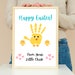 Easter Chick Handprint Art, Easter Handprint Craft, Easter Handprint ...