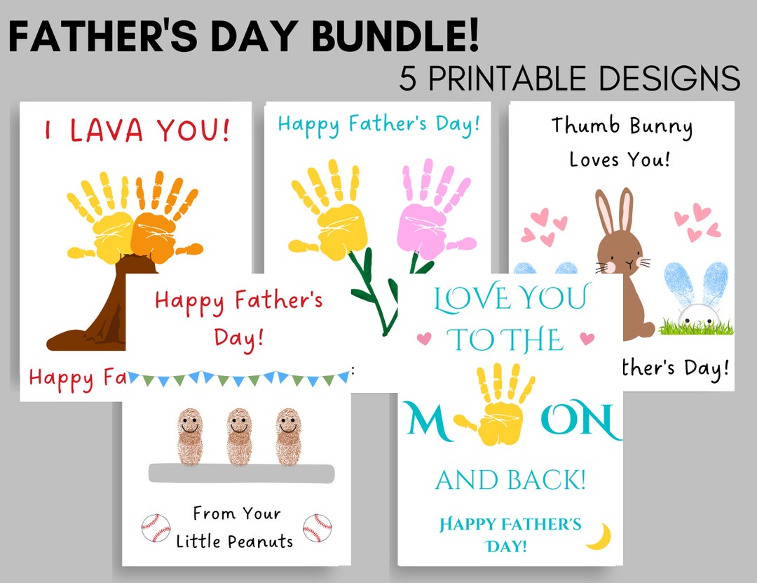 Father's Day Handprint Keepsake | Father's Day Daycare Craft for Baby ...