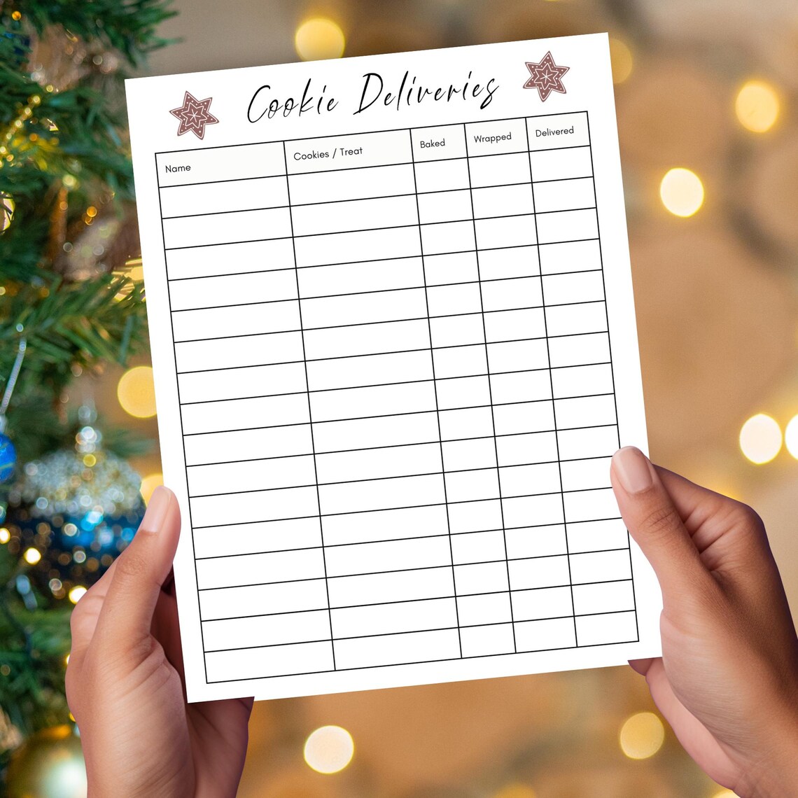 Christmas Gift List, Printable Christmas Gift Planner, Christmas ...