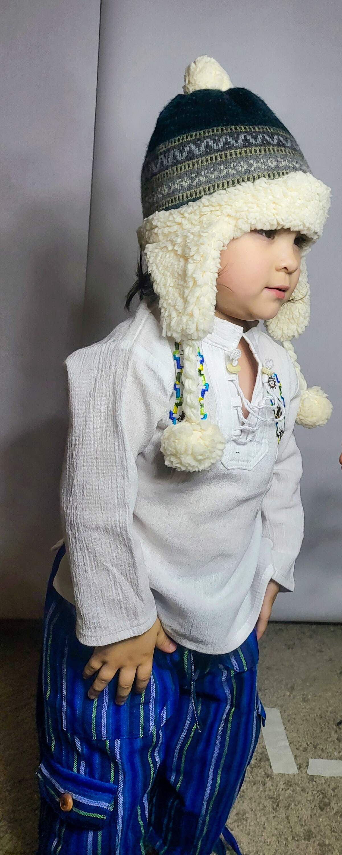 Hippy Kids Pants Made by Indigenous Hands. Inca and Azteca Designs - Etsy