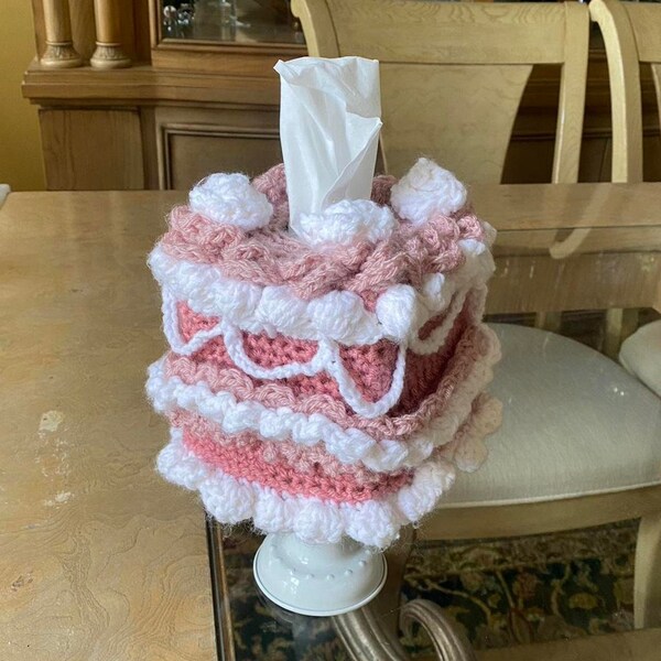 Crochet Tissue Box - Etsy