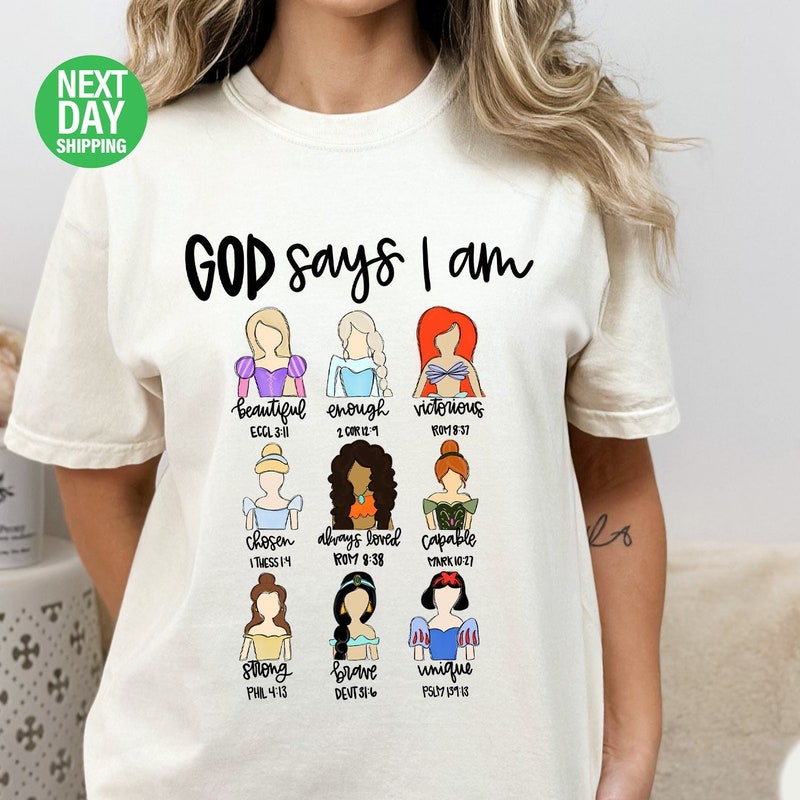 God Says I Am Princess - Etsy