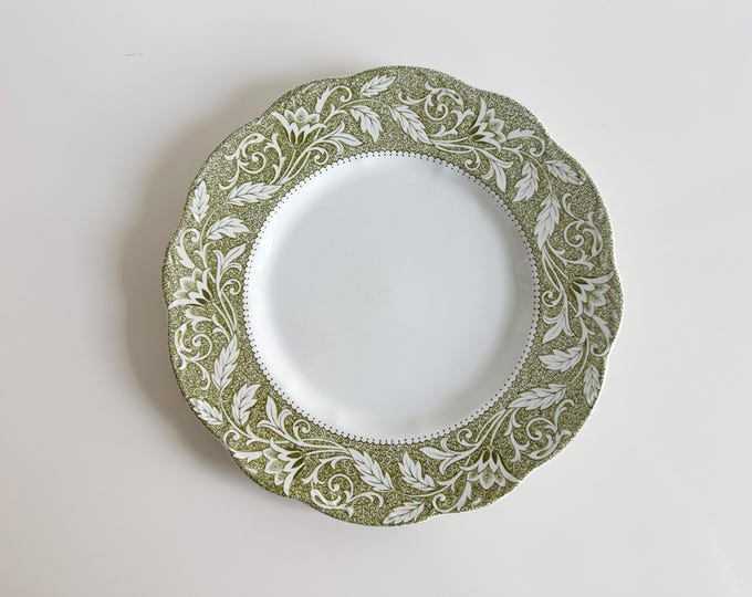 Renaissance Green Sterling Ironstone Dinnerware J & G Meakin ...