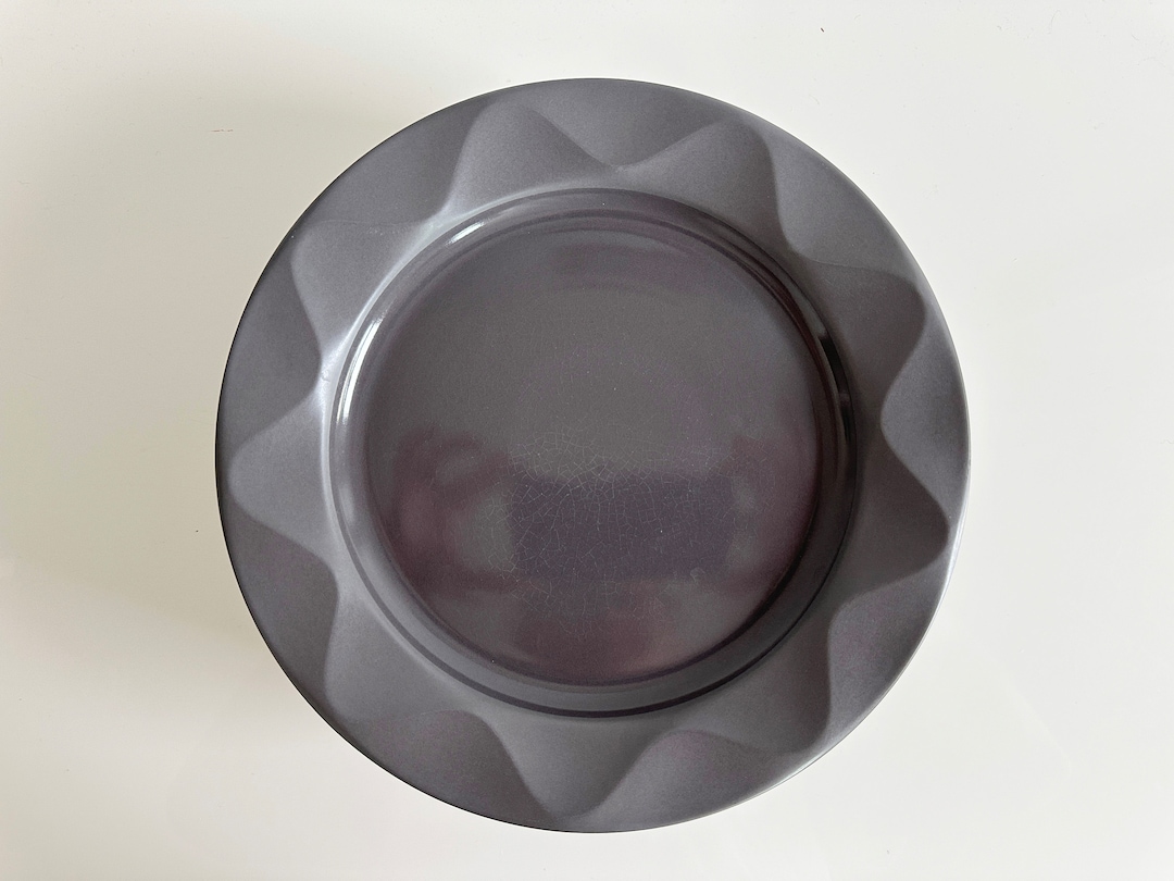 Dansk Origami Slate Dinnerware Smooth Dinner Plates, Salad Plates ...