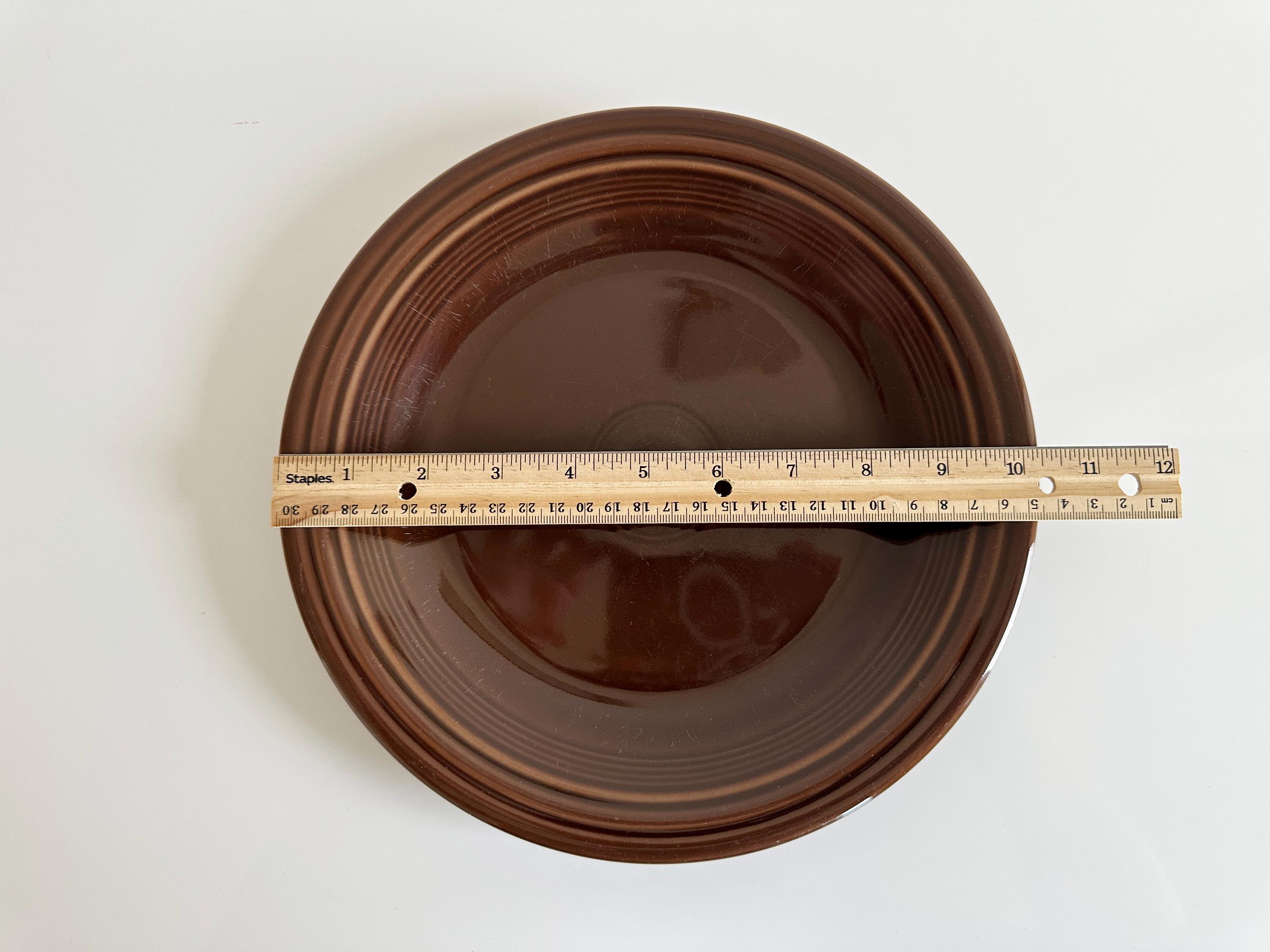 Fiesta Chocolate Brown Dinnerware by Homer Laughlin Fiestaware USA ...