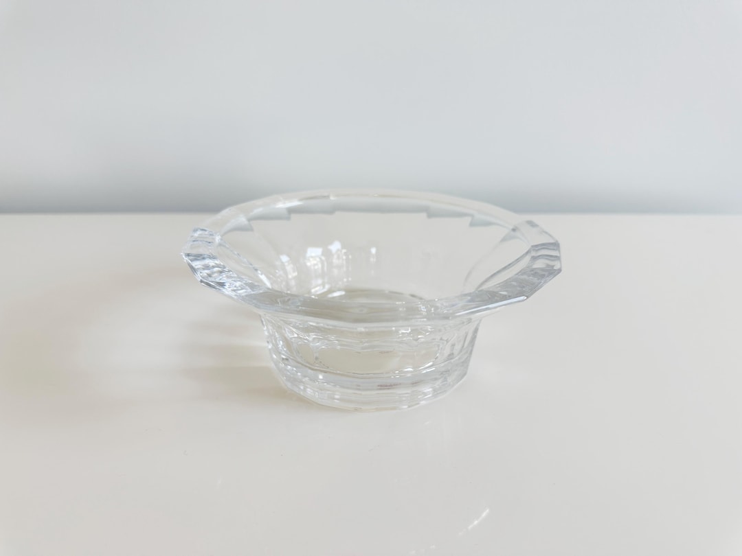 Dansk Full Lead Crystal Bowl 01912 Japan Vintage - Etsy
