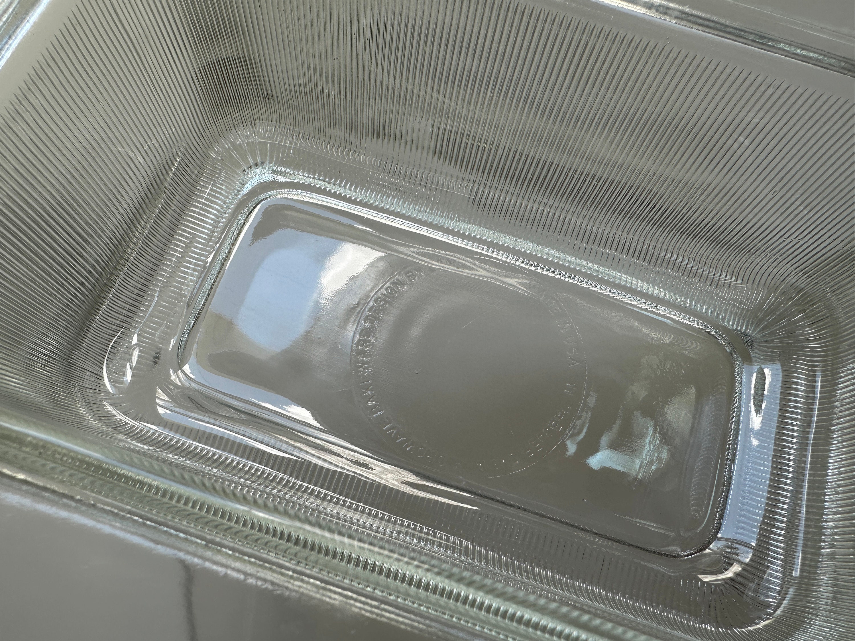 Heller Glass Deep Loaf Pan Designed by Lella and Massimo Vignelli ...