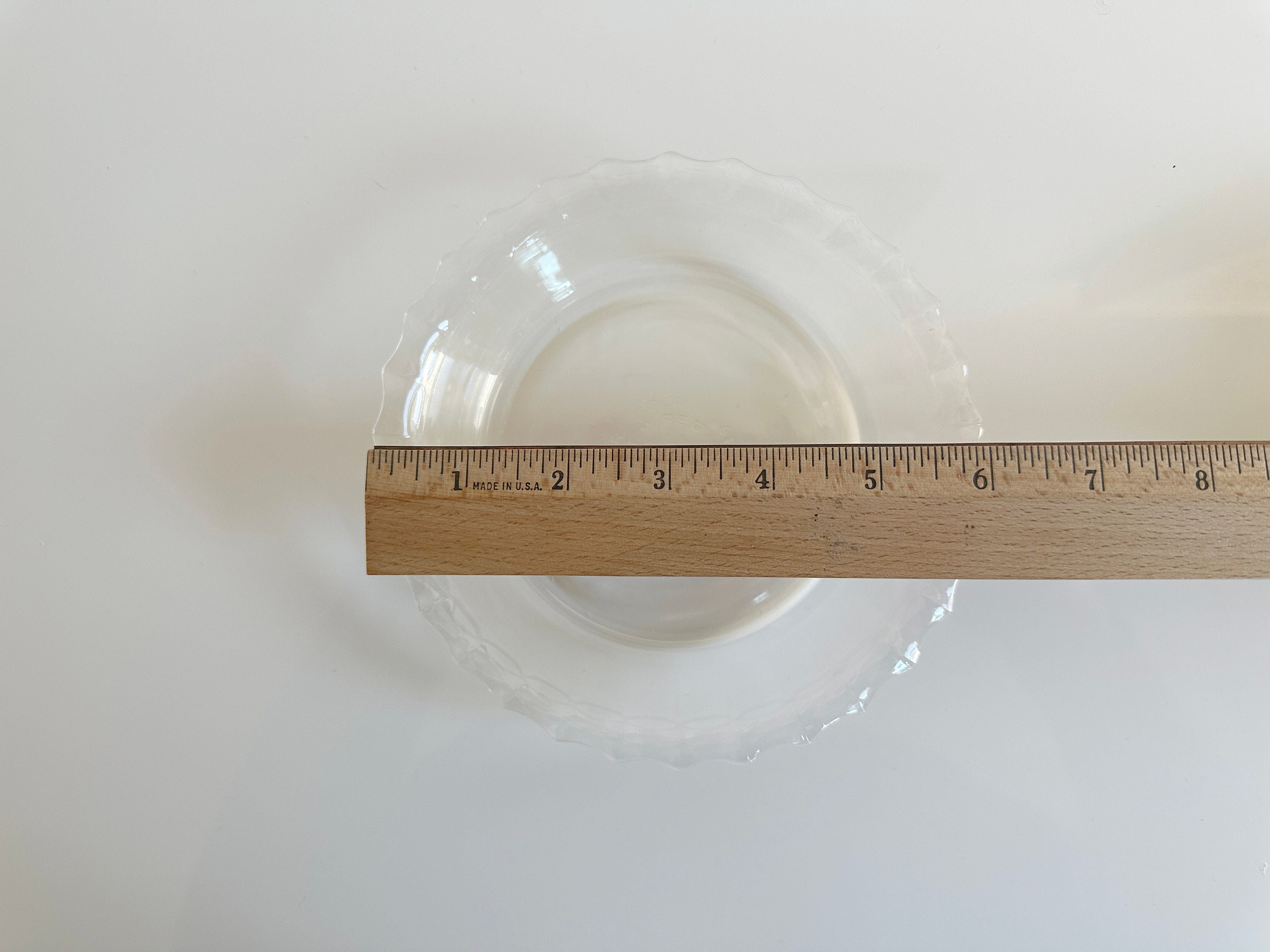 Pyrex Mini Pie Pan 6 Fluted Glass Tart 206 A-9 Vintage 1950s - Etsy