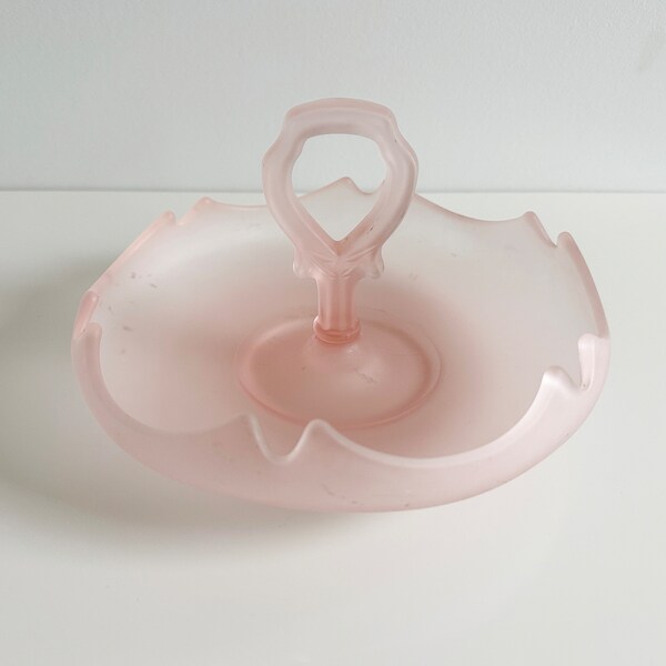 Frosted Glass Bowl Etsy