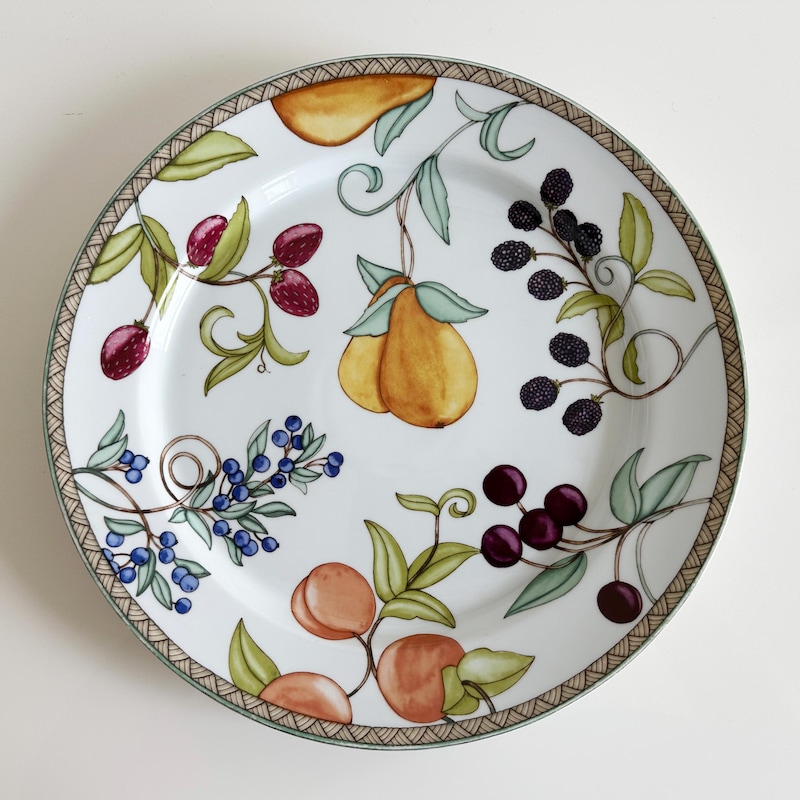 Ceramic Fruit Dinnerware - Etsy