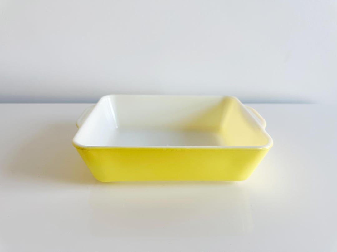 Mid-century Yellow Pyrex Refrigerator Dish #503 USA Vintage 1950s - Etsy