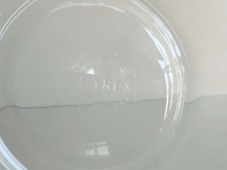 Pyrex Mini Pie Pan 6 Fluted Glass Tart 206 A-9 Vintage 1950s - Etsy