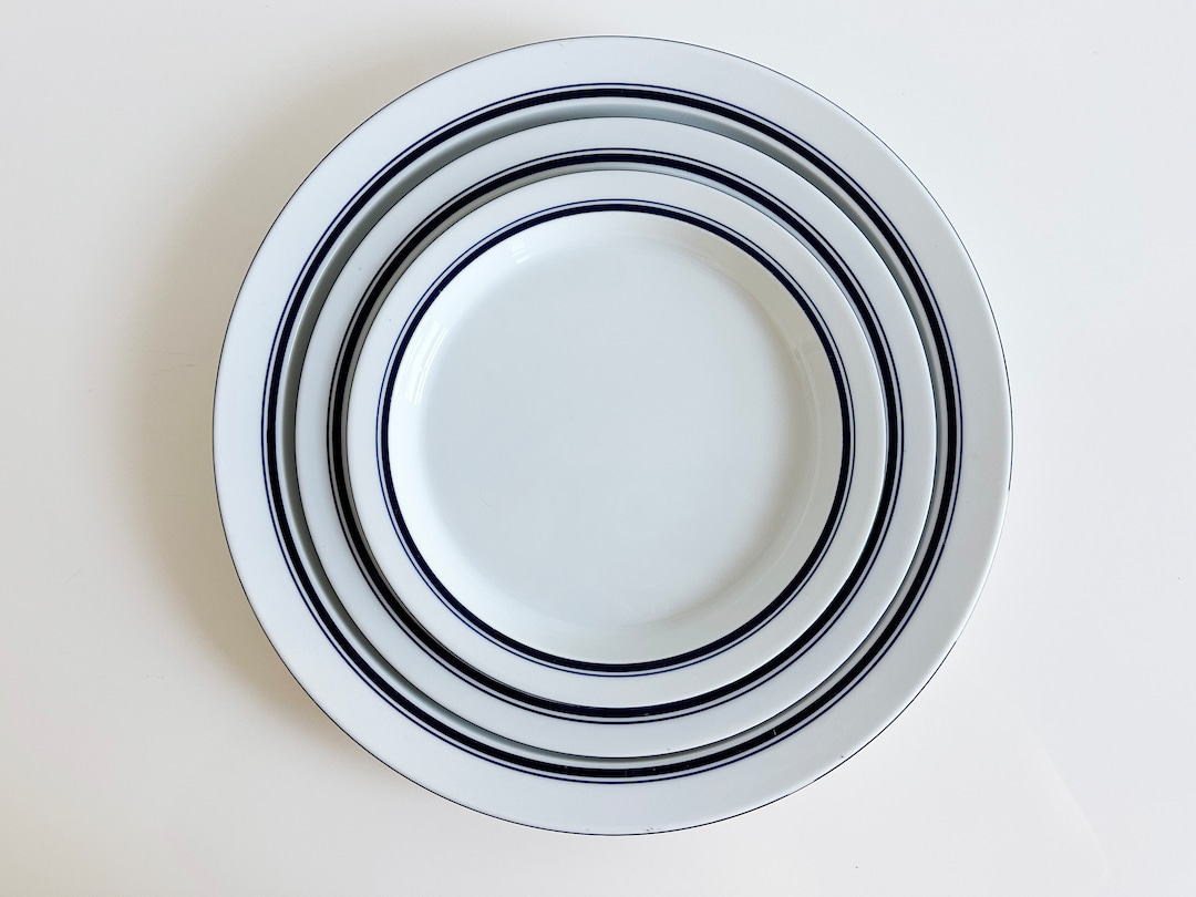 Christianshavn Blue Bistro Dinnerware by Dansk Portugal Vintage 1980s ...