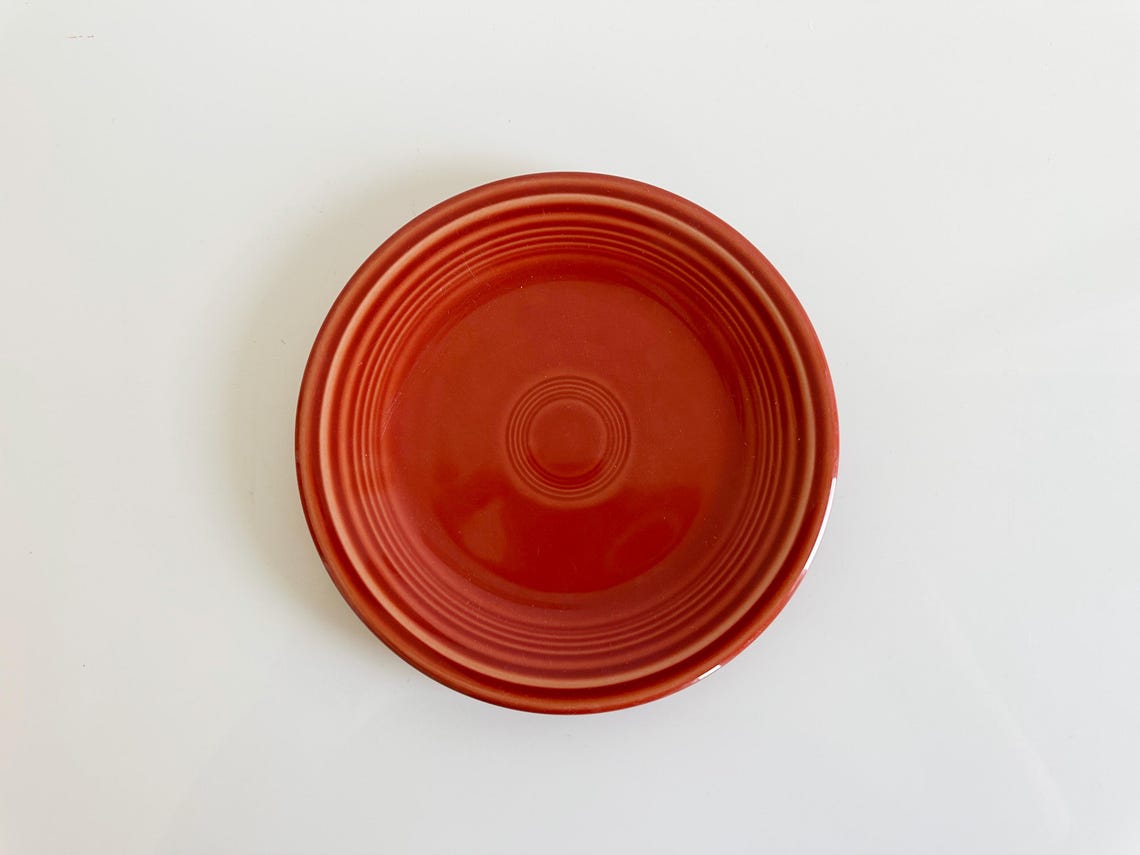 Fiesta Paprika Reddish Brown Dinnerware by Homer Laughlin Fiestaware ...