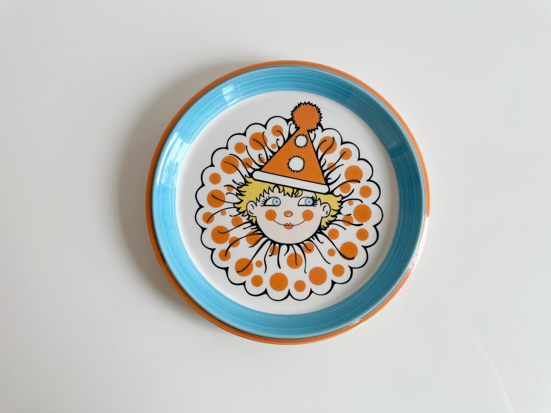 Mikasa Kid's Stuff Clown Baby Illustration by Luciana Roselli Children ...