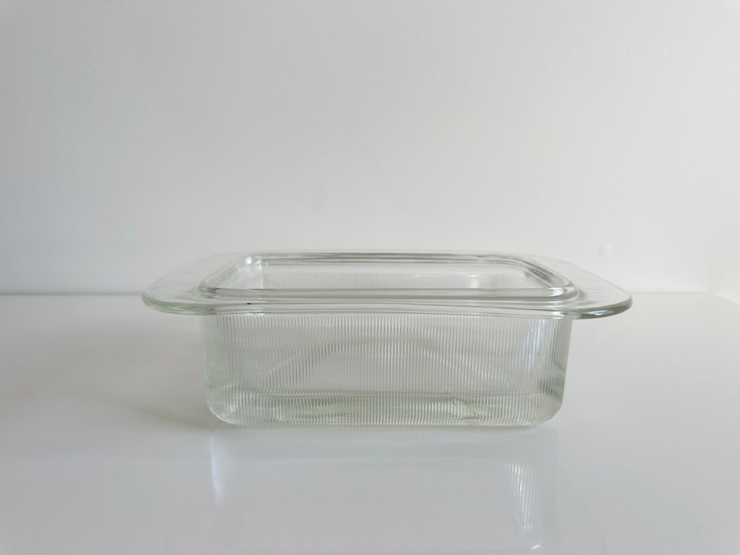 Heller Glass Deep Loaf Pan Designed by Lella and Massimo Vignelli ...