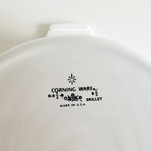 Corning Ware Buffet Servers and Skillets White & Yellow USA Vintage ...