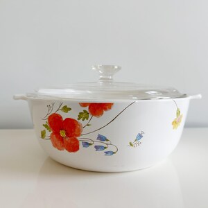 Just Flowers Mikasa Narumi Neoceram Floral Corningware Cookware With ...