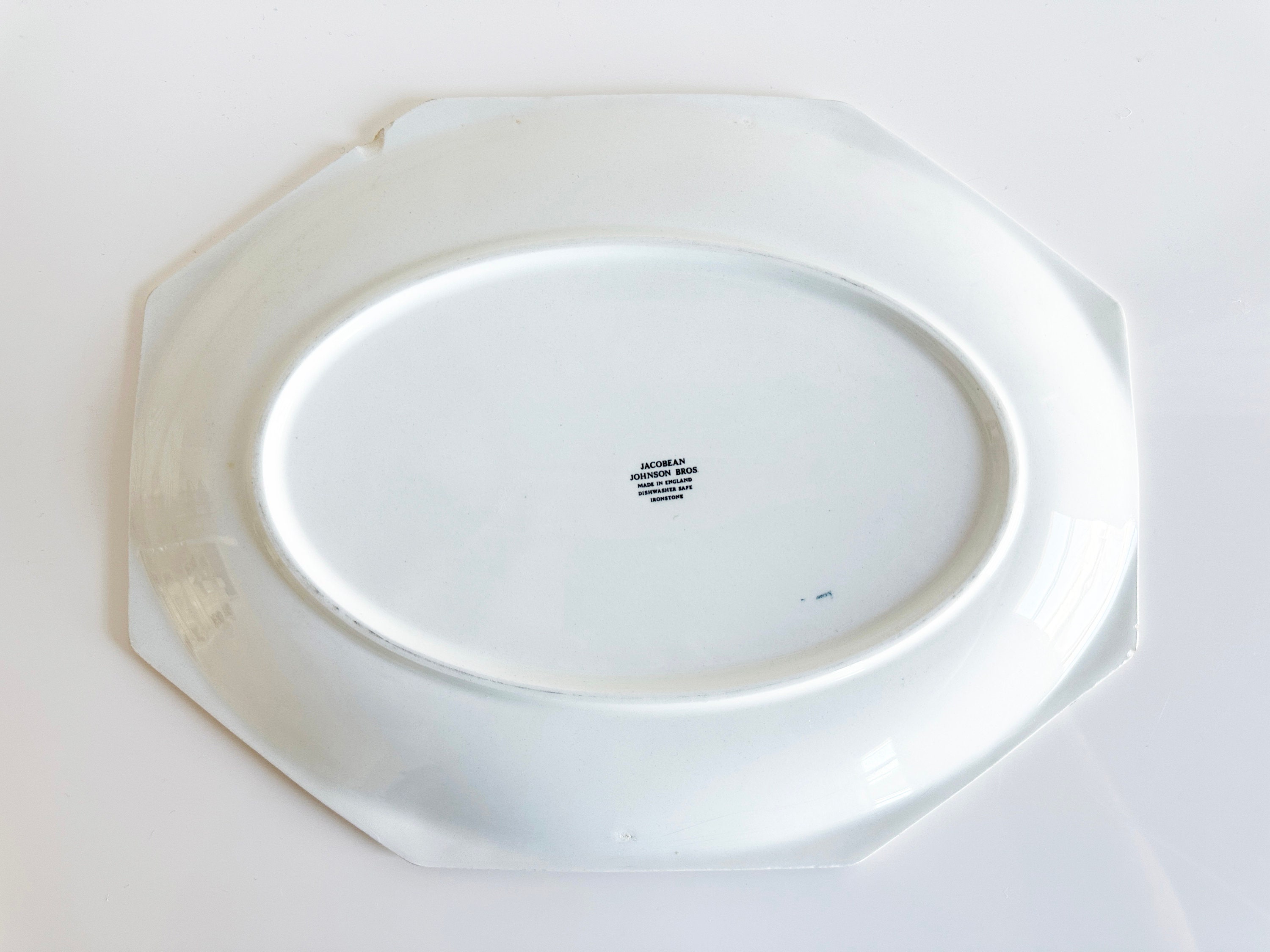 Jacobean Octagonal Ironstone Dinnerware Mixed Lot Johnson Brothers ...