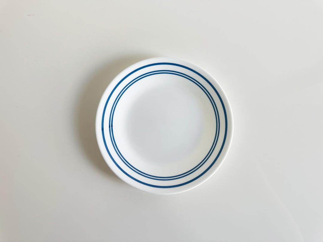 Classic Cafe Blue Stripe Corelle Dinnerware Plates & Bowls Mixed Lot by ...