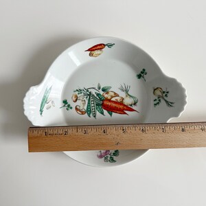 Pair of Apilco Porcelain Vegetable Themed Gratin Dishes API14 France ...