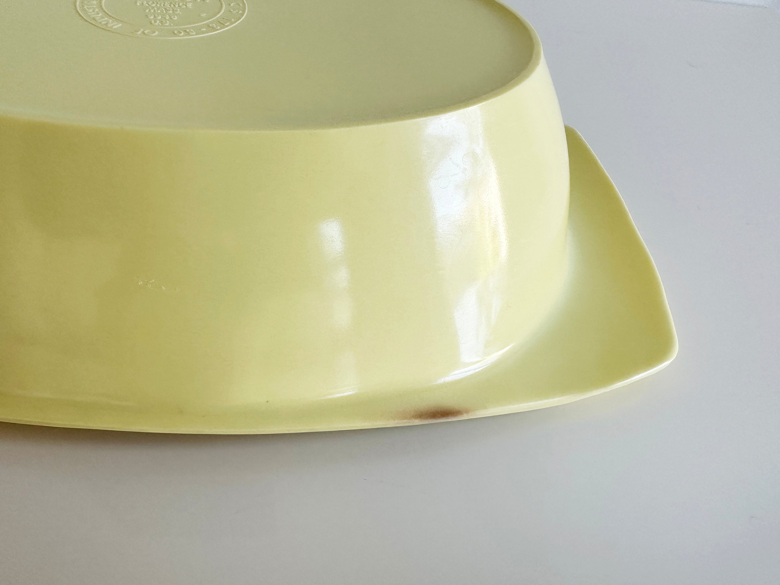 Mid-century Prolon Yellow Melmac Melamine Oval Serving Bowl - Etsy
