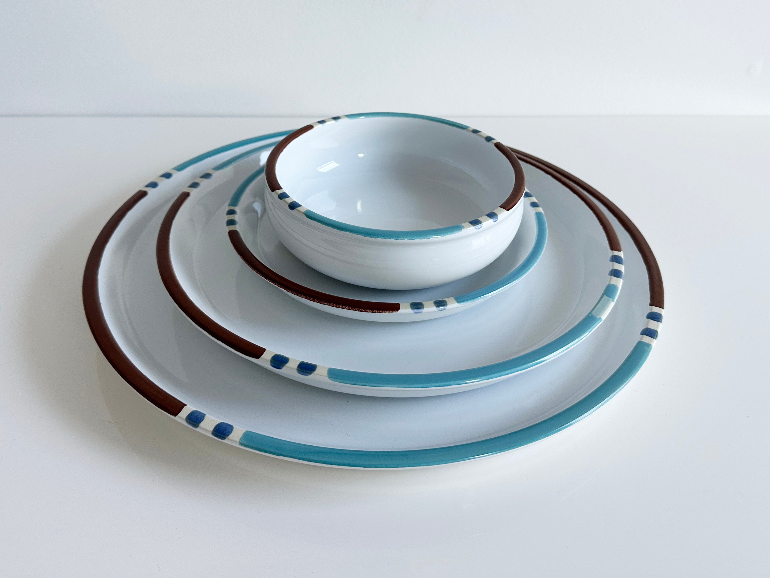 Mesa White Sand Dinnerware by Dansk Portugal Vintage 1980s - Etsy