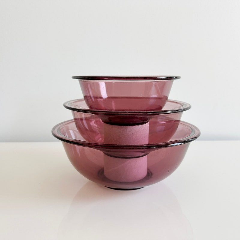 Pink Pyrex Bowls - Etsy