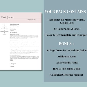 Cover Letter Google Docs, Professional CV Cover Letter Template ...