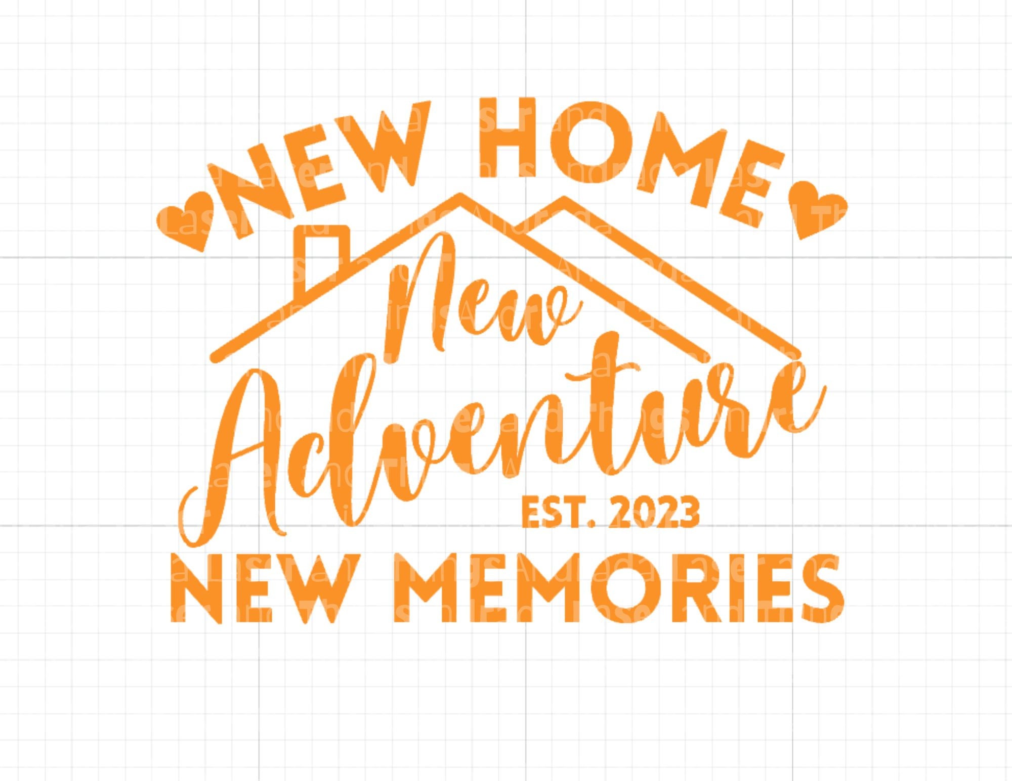 Digital Svg Jpg File New Home 23' 24' - Etsy