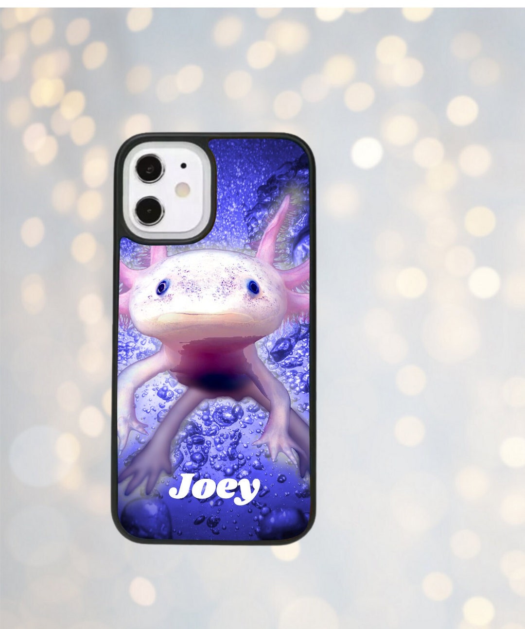 Personalized Axolotl Phone Case for iPhone 14 and Samsung Galaxy S23 - Etsy