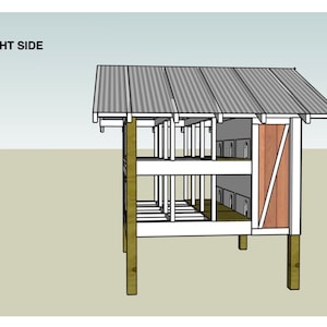 Plans for Backyard Double Decker Rabbit Hutch - Etsy