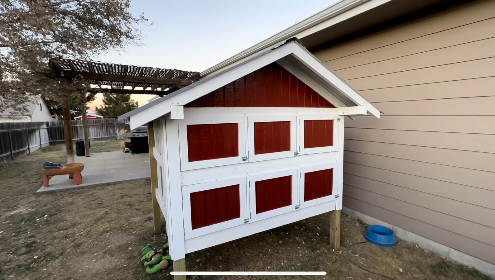 Plans for Backyard Double Decker Rabbit Hutch - Etsy