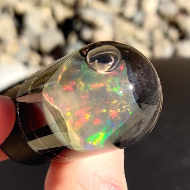 Pinfire Virgin Valley Precious Opal Specimen 3.62 Carats - Etsy