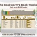 Book Tracker Template traveler Theme Reading Log Book Journal Google ...